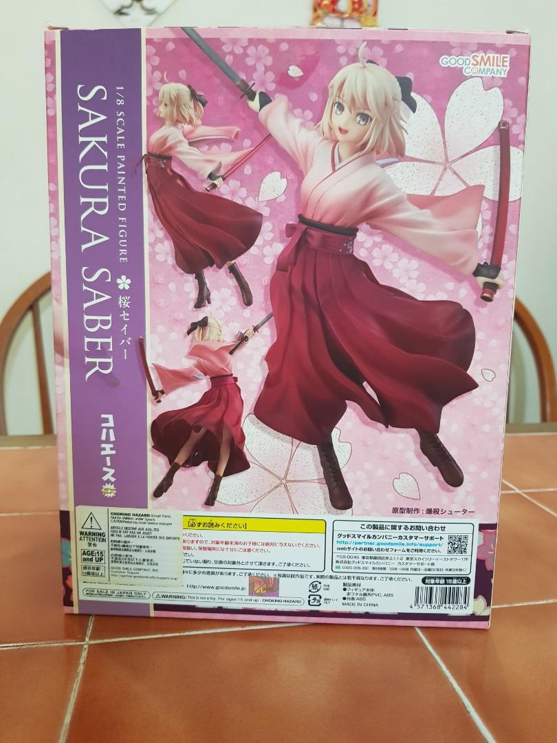 FGO Sakura Saber Okita Souji 1/8 Scale Figure Figurine Goodsmile ...