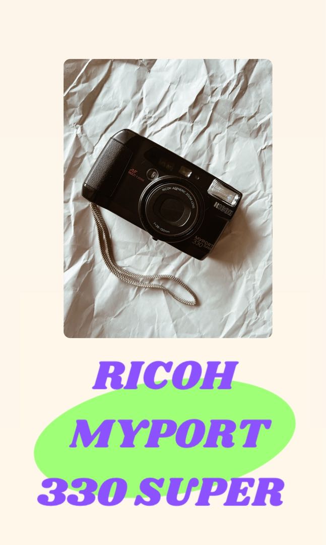 *FILM* RICOH MYPORT 330 SUPER, Photography, Cameras on Carousell