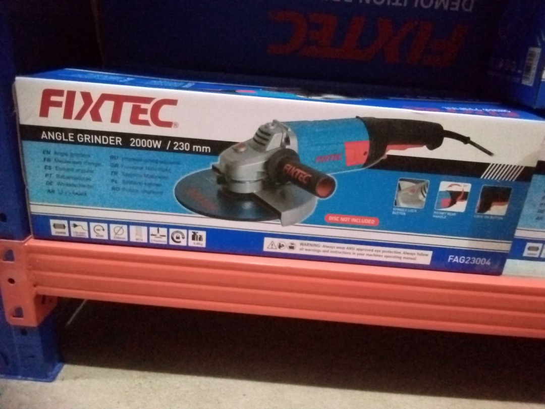 FIXTEC 2000W INDUSTRIAL ANGLE GRINDER (FAG23004), Commercial ...