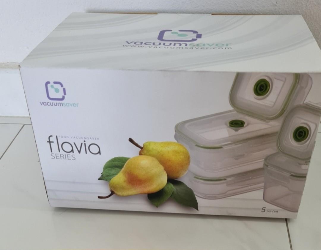 Flavia vacuum storage box, Furniture & Home Living, Kitchenware ...