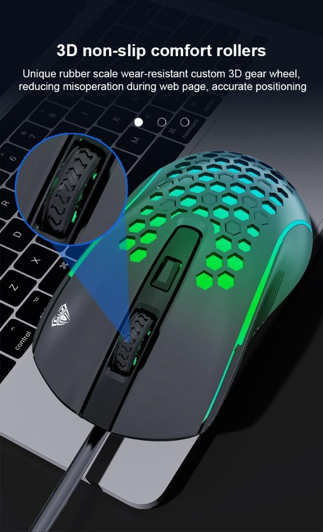 FREE SHIPPING | AULA S11 Gaming Mouse with selectable DPI from 800 ...