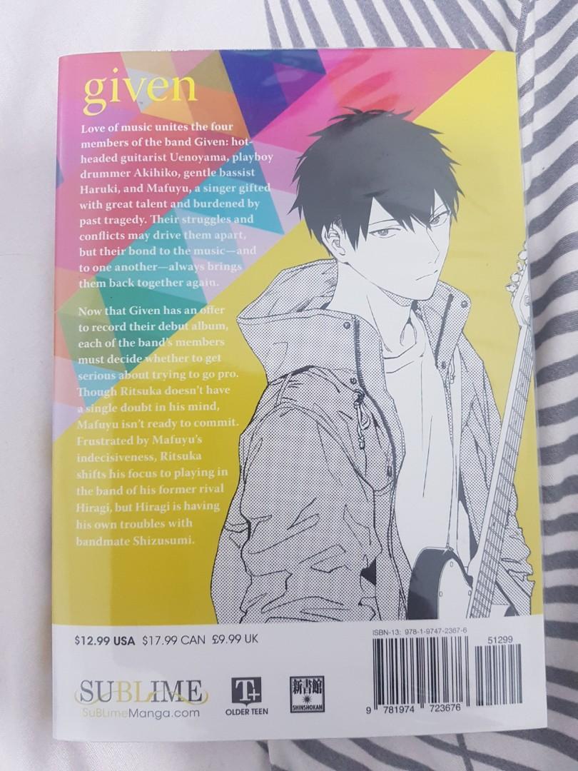 Given vol.6, Hobbies & Toys, Books & Magazines, Comics & Manga on Carousell