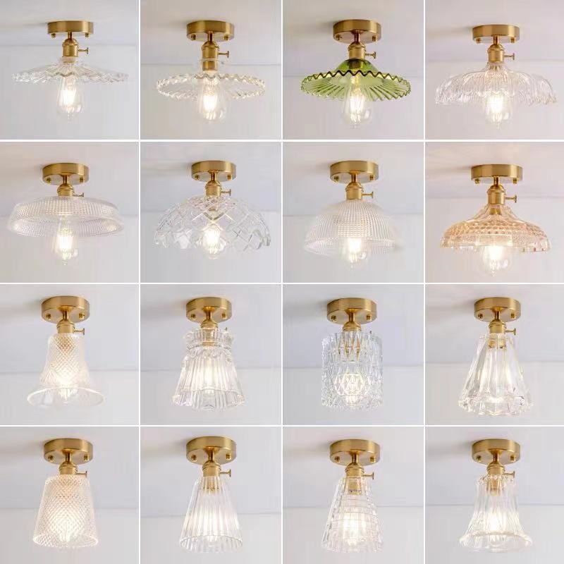 Glass victorian classy ceiling light, Furniture & Home Living, Lighting ...