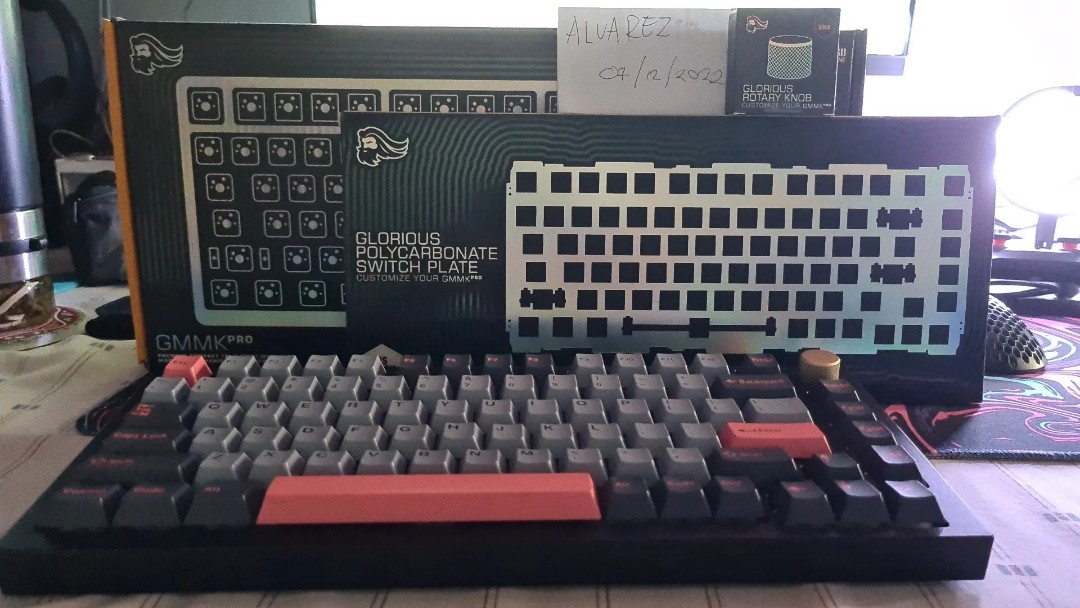 GMMK Pro Black Slate + Gateron Milky Yellows / KTT Strawberry, Computers & Tech, Desktops on ...