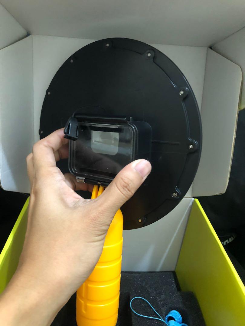Gopro Hero 5 Underwater Dome, Photography, Video Cameras on Carousell