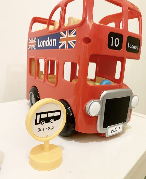 Happyland London Bus Set, Bayi & Anak, Mainan & Baby Walker di Carousell
