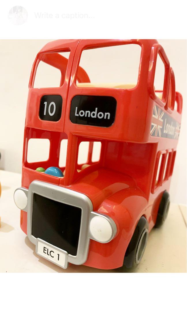 Happyland London Bus Set, Bayi & Anak, Mainan & Baby Walker di Carousell