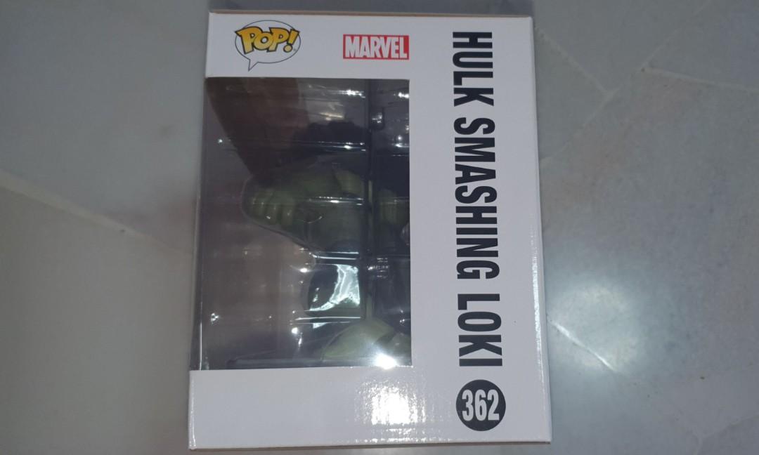 Hulk Smashing Loki Movie Moments Funko Pop, Hobbies & Toys, Toys ...