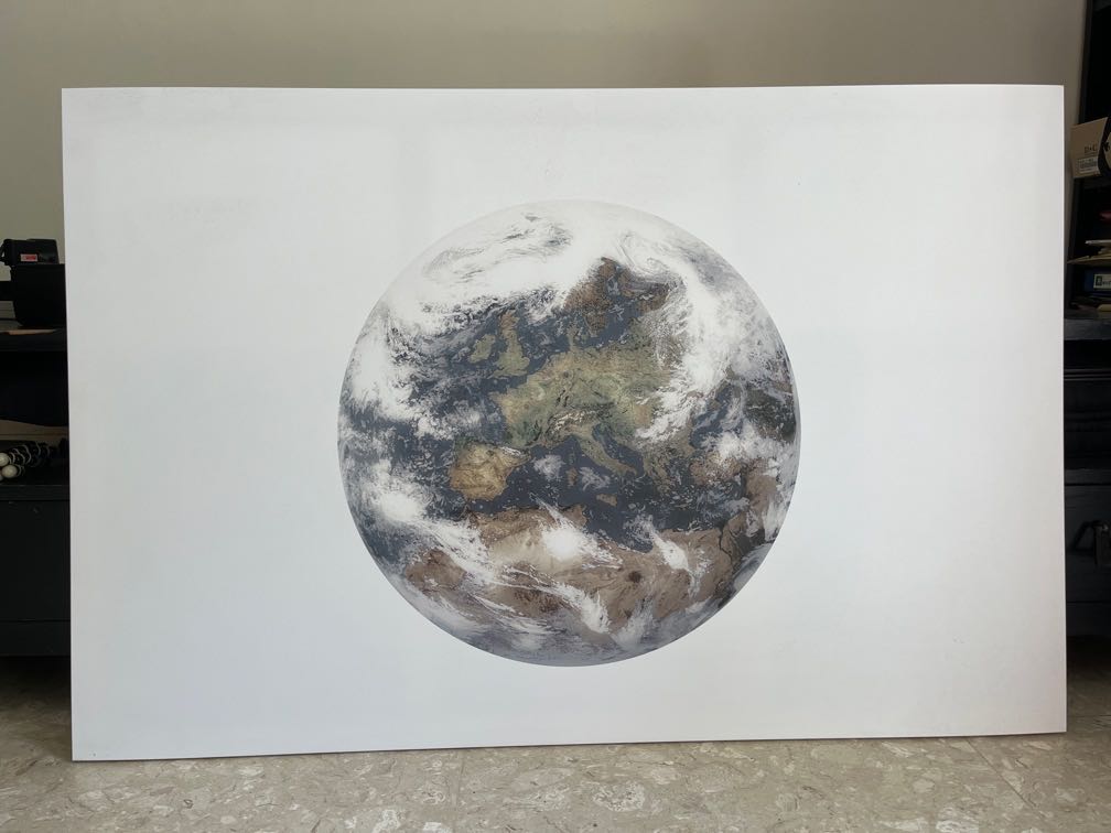IKEA earth print, Furniture & Home Living, Home Decor, Frames ...