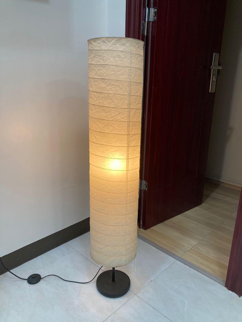 IKEA Holmo Floor Lamp with FREE IKEA Bulb, Furniture & Home Living ...