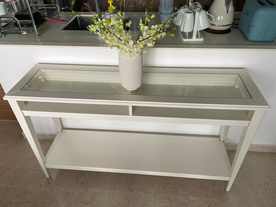 Ikea Liatorp console table, Furniture & Home Living, Furniture, Tables ...