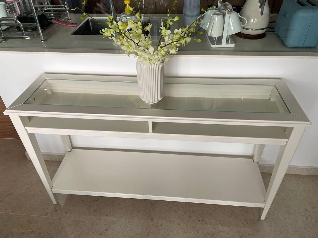 Ikea Liatorp console table, Furniture & Home Living, Furniture, Tables ...