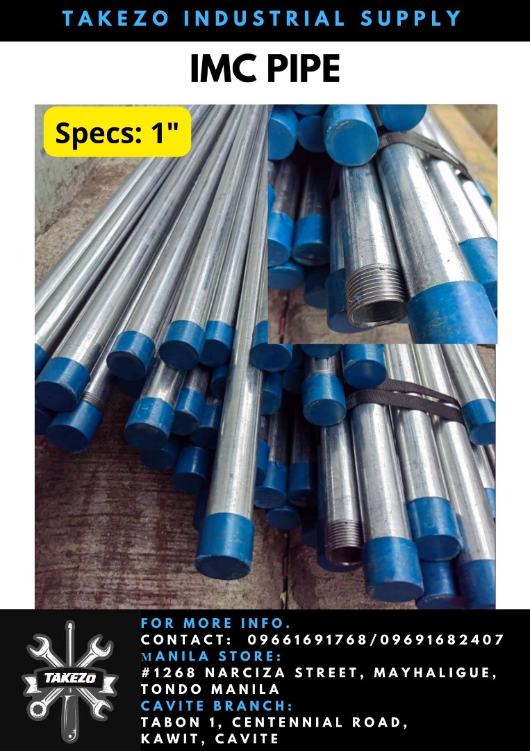 Imc Pipe, Commercial & Industrial, Industrial Equipment on Carousell