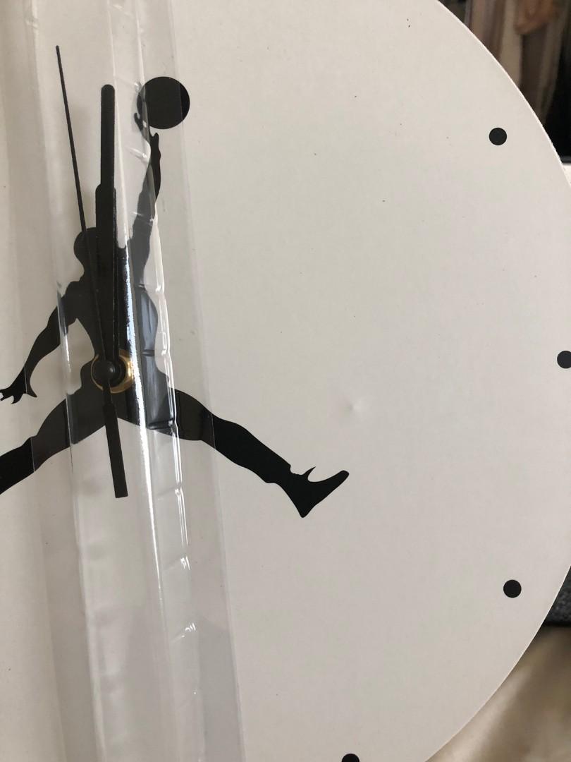Jordan Wall Clock, Furniture & Home Living, Home Decor, Clocks on Carousell