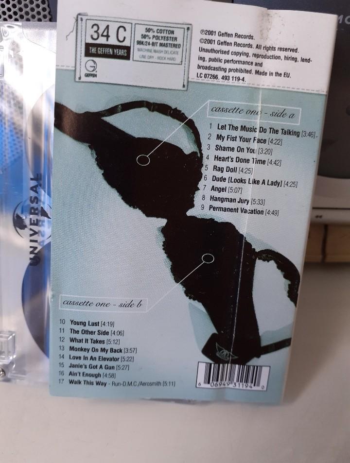 Kaset pita album AEROSMITH, Musik & Media, CD, DVD & Lainnya di Carousell