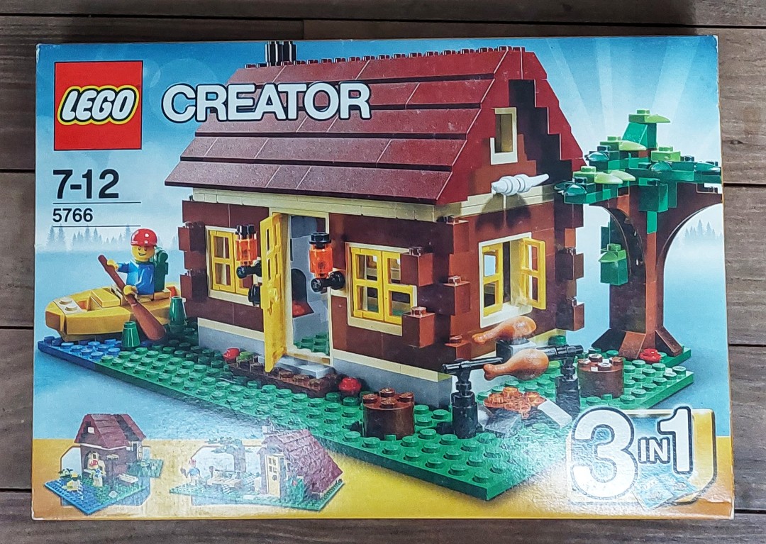 LEGO 5766 Log Cabin, 興趣及遊戲, 玩具 & 遊戲類 - Carousell