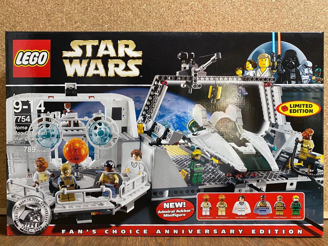 Lego Star Wars 7754 Home One Mon Calamari Star Cruiser, 興趣及遊戲, 玩具 & 遊戲類 ...