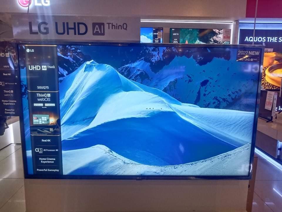 Lg 4k Smart Tv 2022 Model, TV & Home Appliances, TV & Entertainment, TV ...