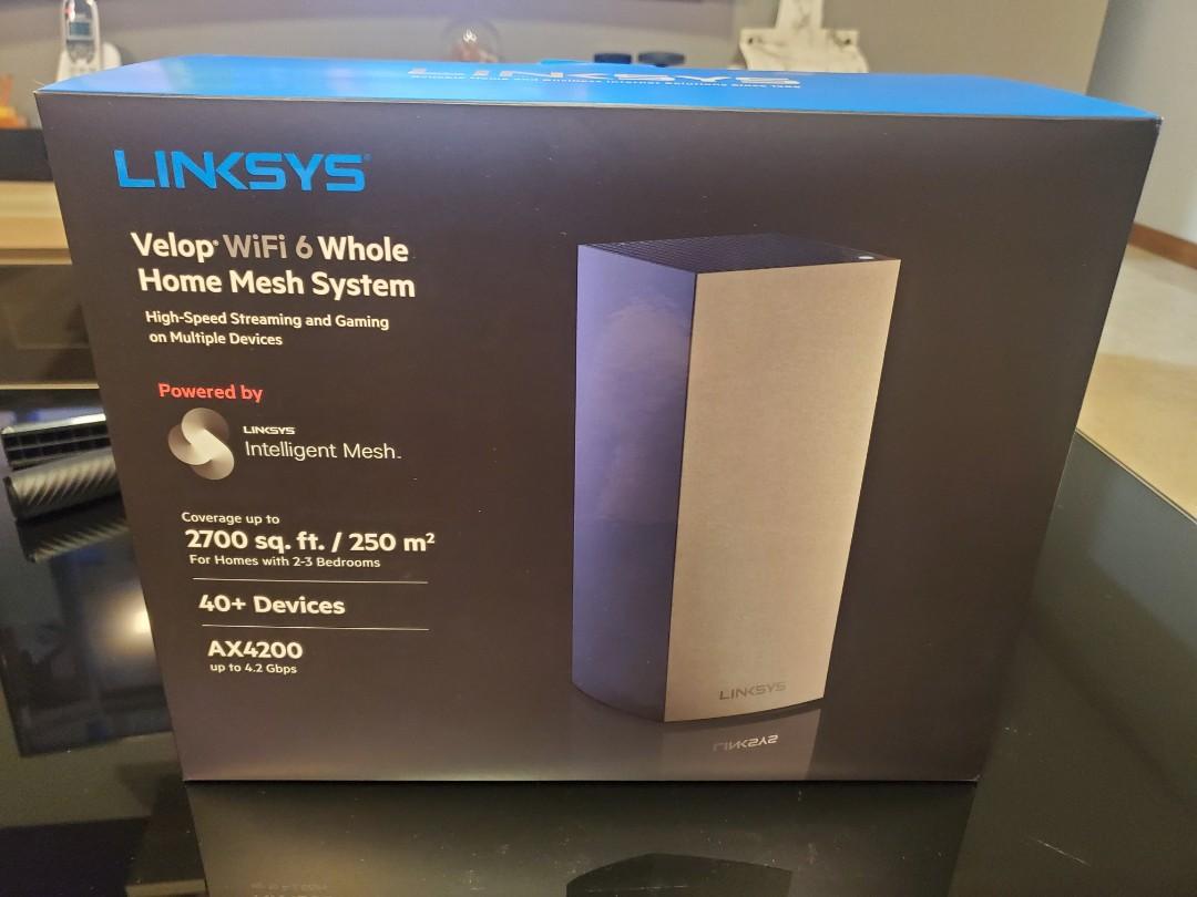 Linksys AX4200 Velop Home Mesh Router, Computers & Tech, Parts ...