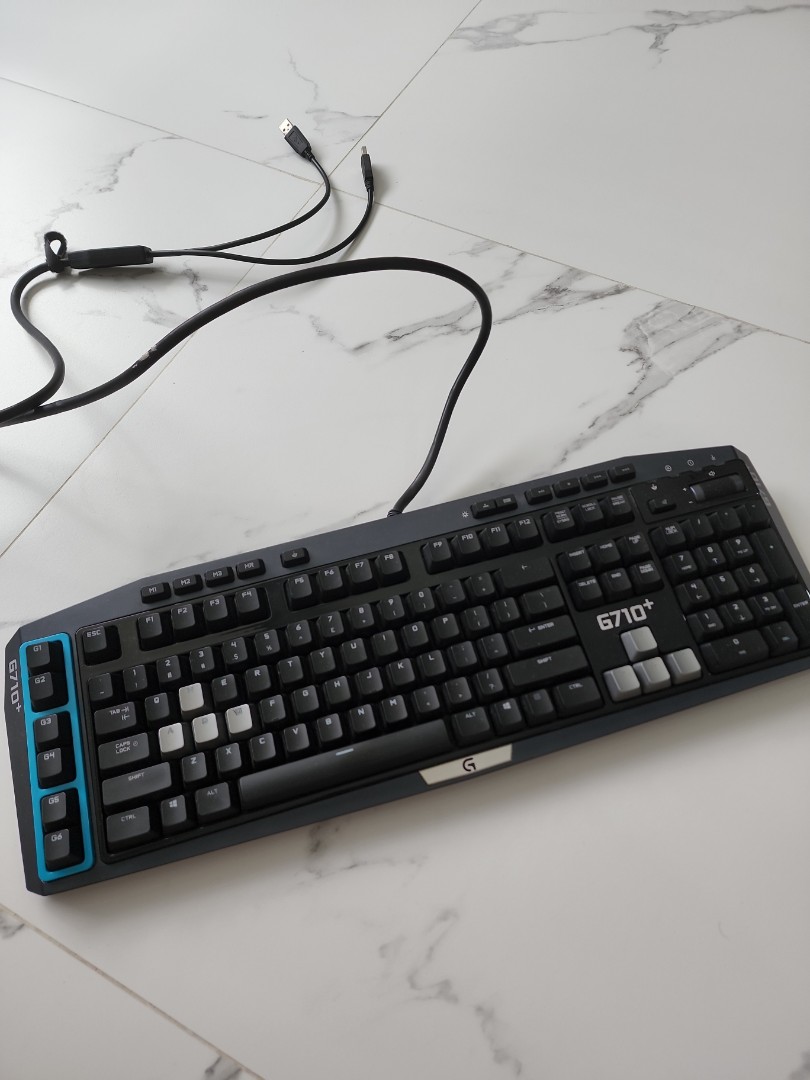 Logitech G710+ Gaming Mechanical Keyboard, Computers & Tech, Parts ...