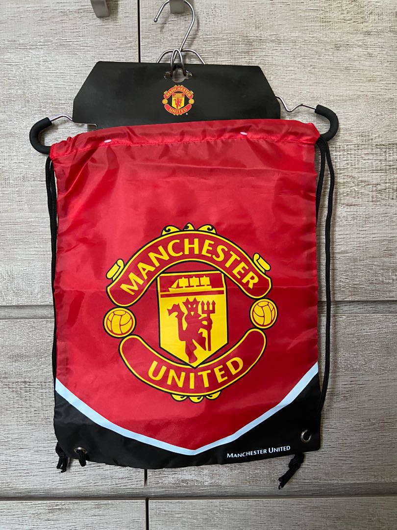 Manchester United Official Gym Drawstring Bag, Sports Equipment, Other ...