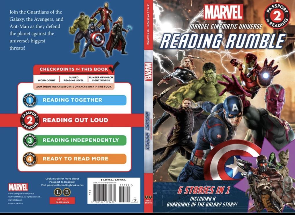 Marvel Avenger Reading Rumble - brand new Full coloured edition( shrink ...