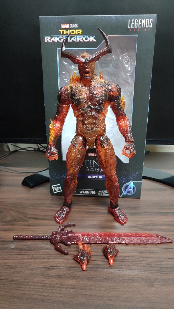 Marvel legends Surtur LIB, Hobbies & Toys, Toys & Games on Carousell
