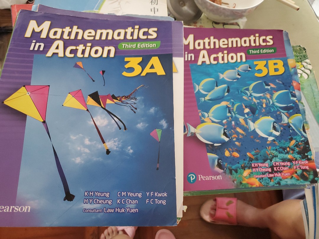 Mathematics in action 3A 3B, 興趣及遊戲, 書本 & 文具, 教科書 - Carousell