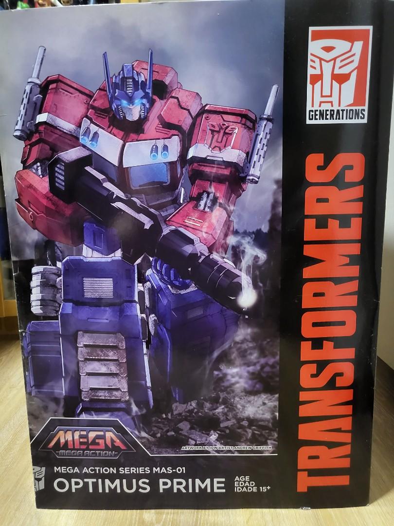 Mega Action Series Optimus Prime MAS-01, Hobbies & Toys, Toys & Games ...