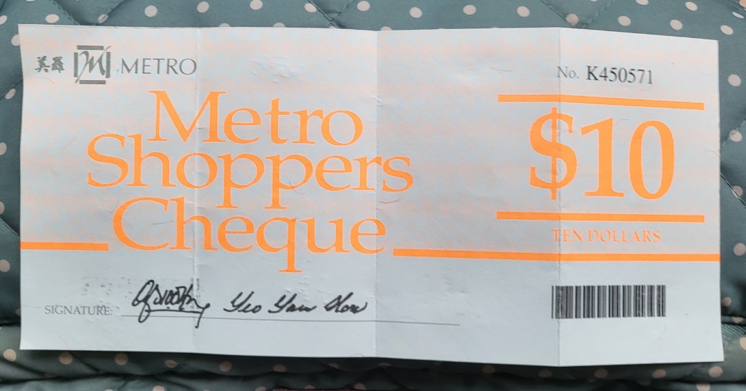Metro $10 voucher, Tickets & Vouchers, Vouchers on Carousell