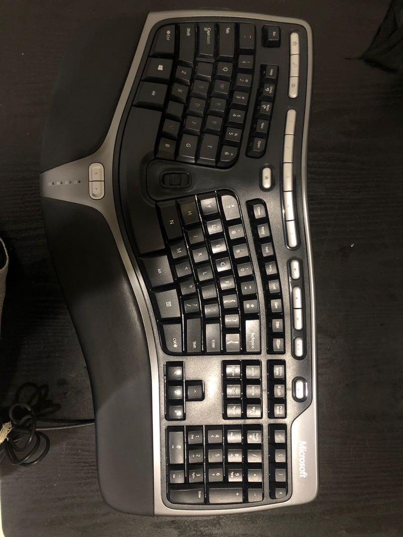Microsoft Natural Ergonomic Keyboard 4000 v1.0, Computers & Tech, Parts ...