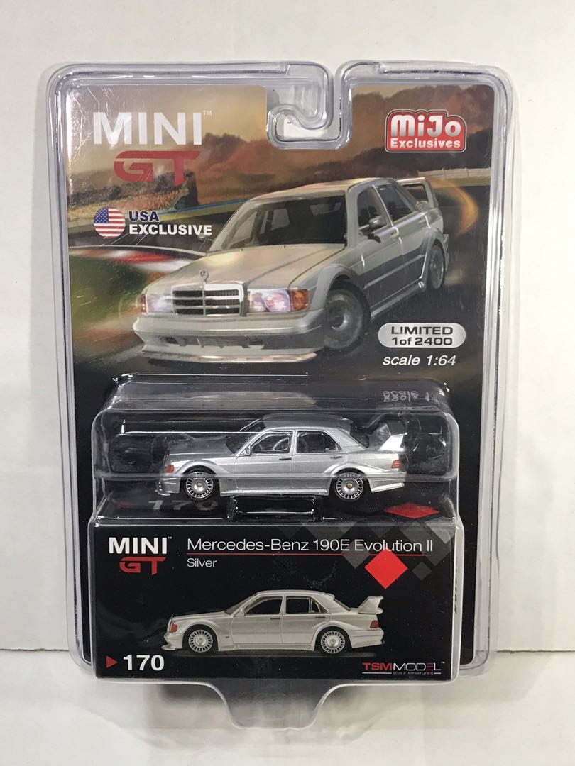 Mijo Minigt 170 Mercedes Benz 190E MINI GT, 興趣及遊戲, 玩具 & 遊戲類 - Carousell