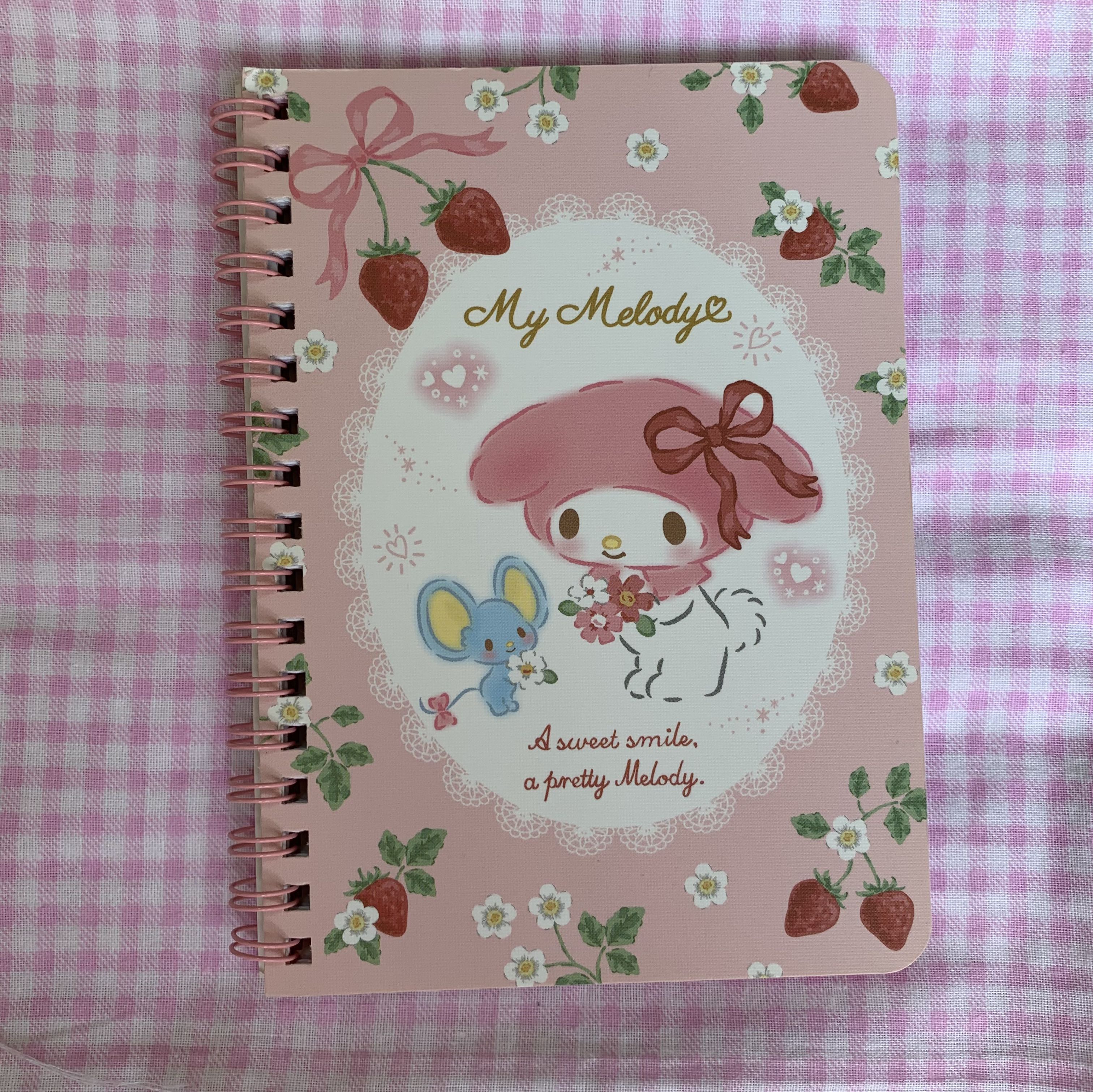 mini my melody notebook sanrio, Hobbies & Toys, Stationery & Craft ...
