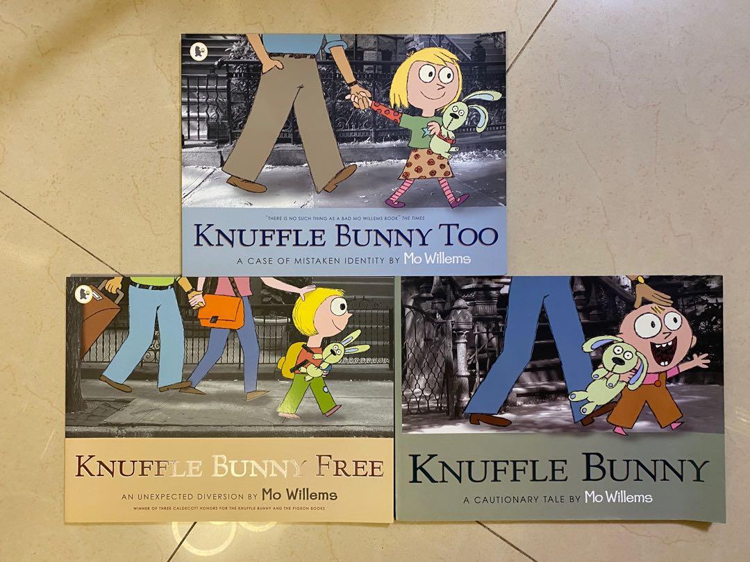 Mo Willems-Knuffle Bunny Series (3books), 興趣及遊戲, 書本 & 文具, 小朋友書 - Carousell