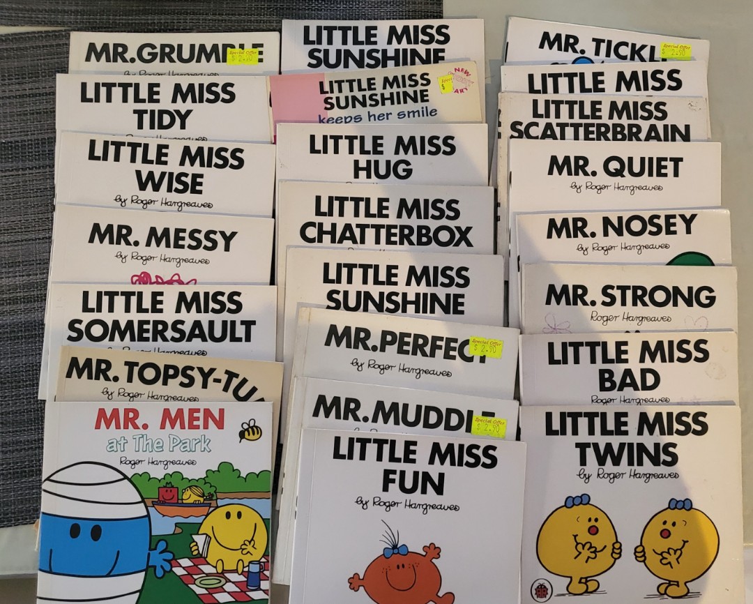 Mr Men series, Hobbies & Toys, Books & Magazines, Children's Books on ...