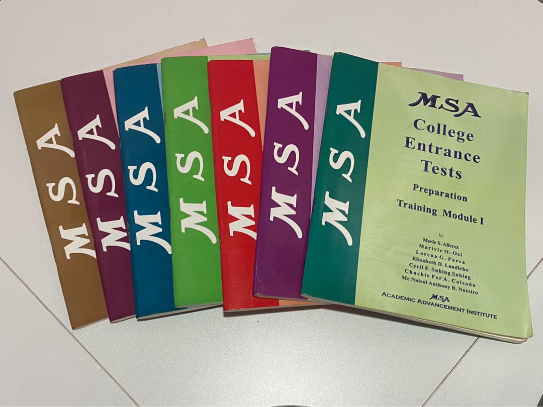 MSA College Reviewers, Hobbies & Toys, Books & Magazines, Textbooks on ...