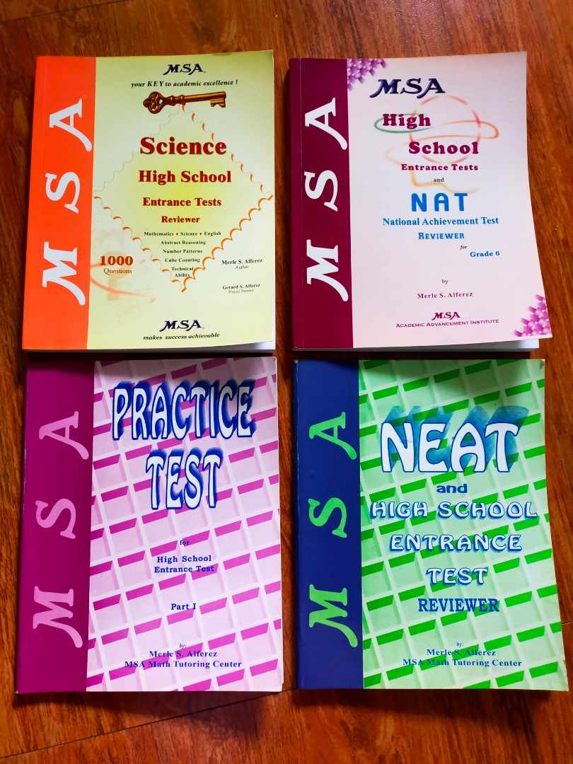 MSA High School Reviewer and MSA Philippine Science Reviewer, Hobbies ...