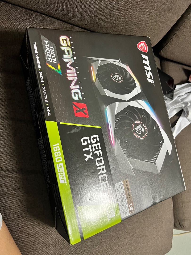 Msi gaming X gtx 1660s, Computers & Tech, Parts & Accessories, Computer ...