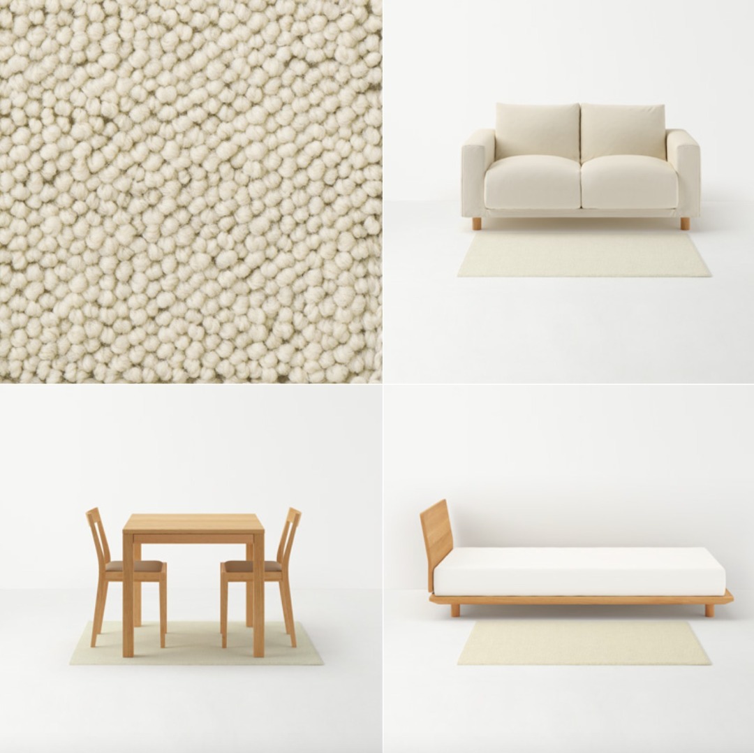 Muji Carpet - Never Used, Furniture & Home Living, Home Decor, Carpets ...