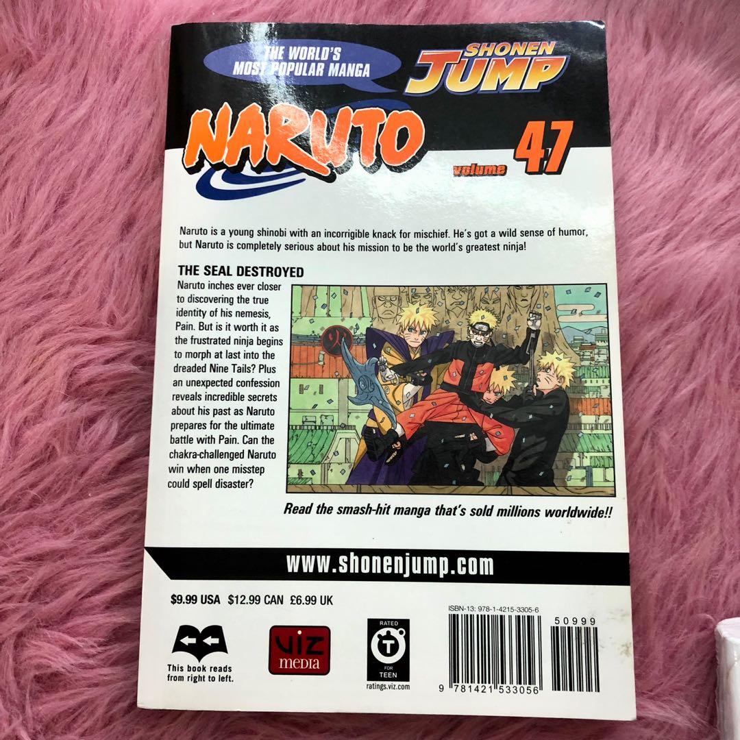 Naruto Shippuden Manga Volume 47, Hobbies & Toys, Books & Magazines ...