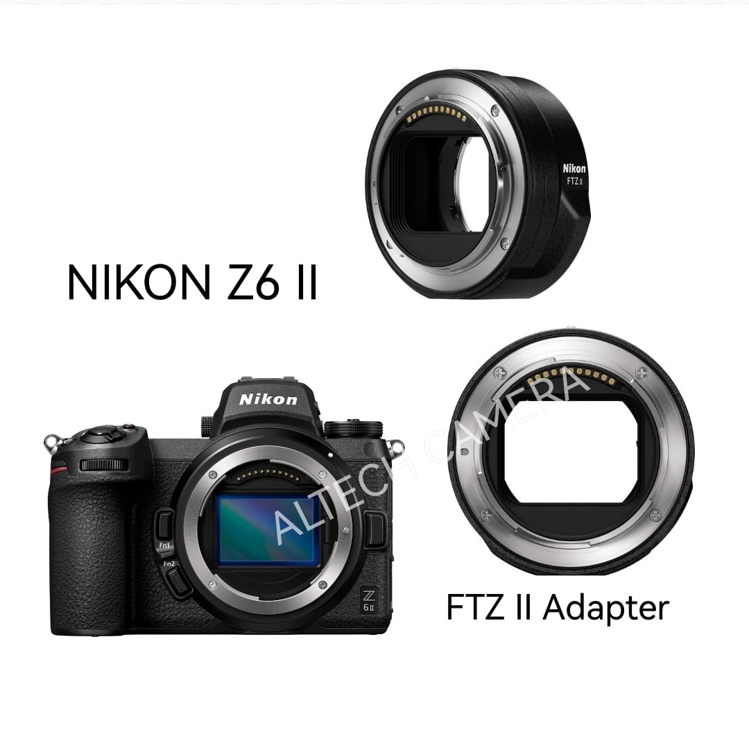 (NEW) Nikon Z6 II + FTZ II Adapter, Photography, Cameras on Carousell