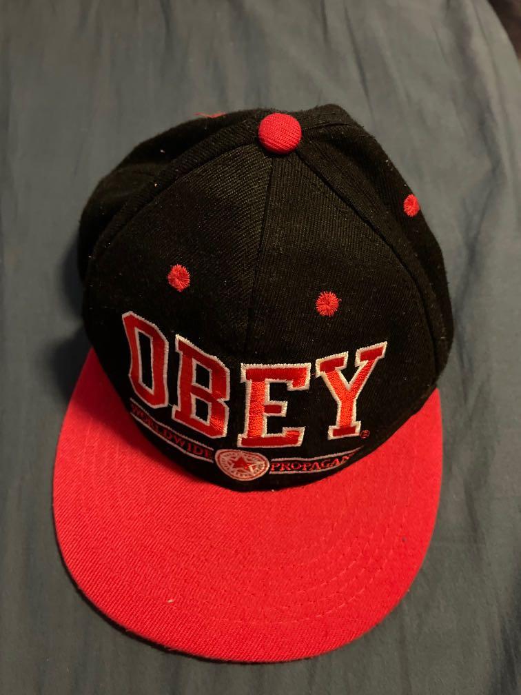 Obey Cap, Men's Fashion, Watches & Accessories, Caps & Hats on Carousell