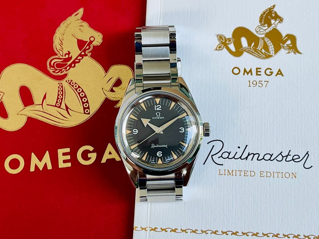 Omega Railmaster 1957 Trilogy limited edition, Men's Fashion, Watches ...