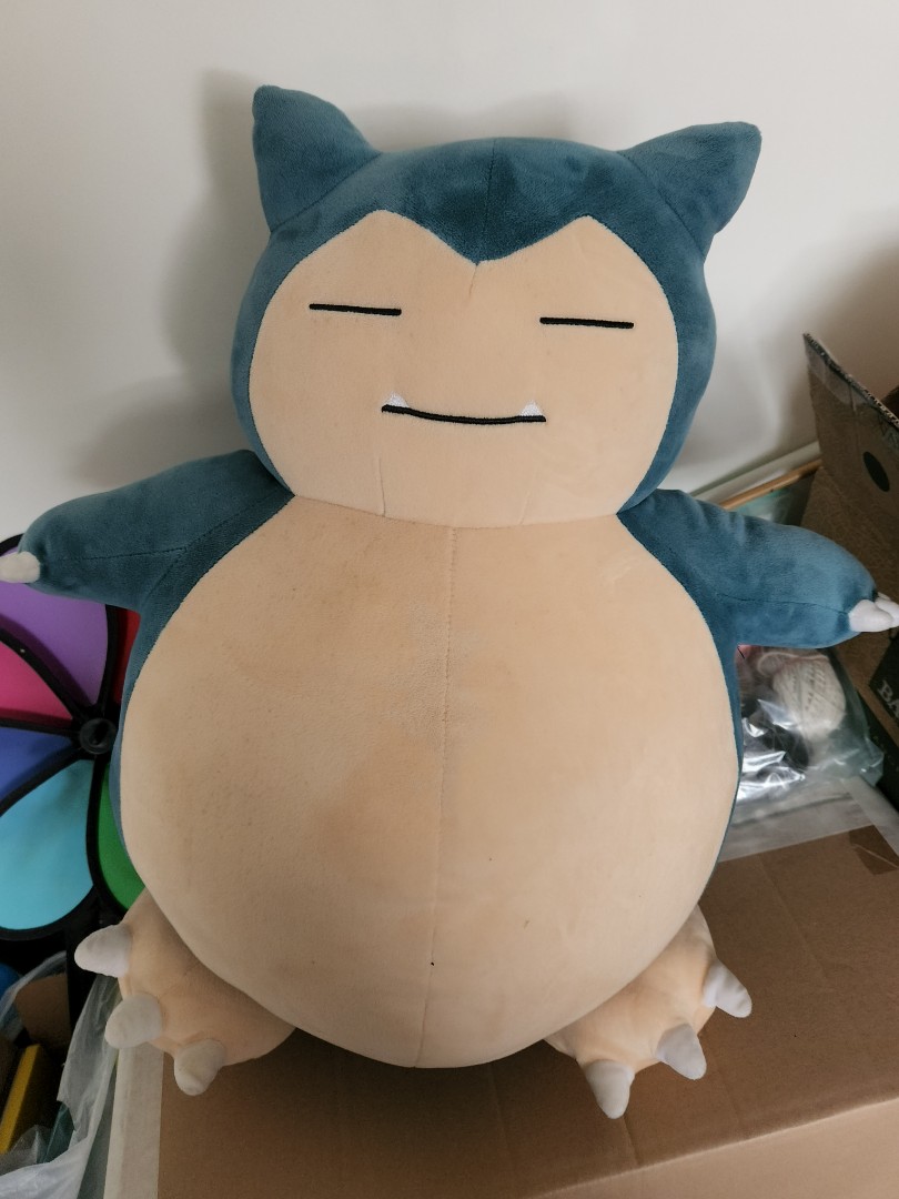Original Snorlax Plushie, Hobbies & Toys, Toys & Games on Carousell