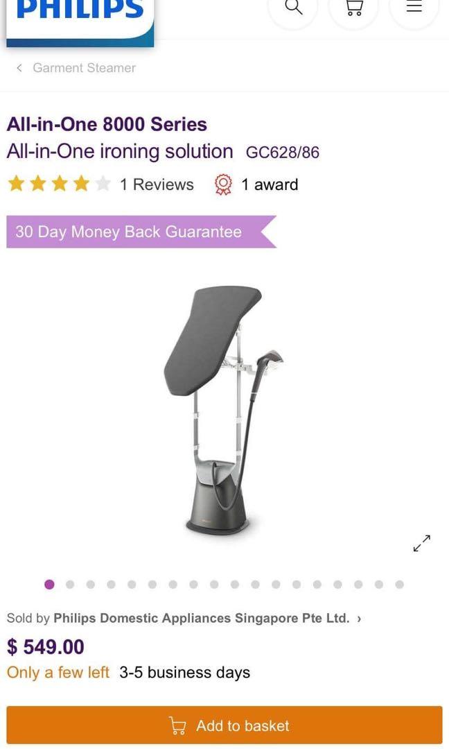 Panasonic GC628 All in one ironing solution, Furniture & Home Living ...