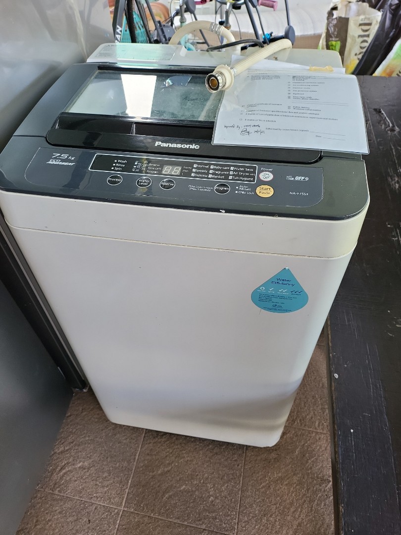 Panasonic washing machine, TV & Home Appliances, Washing Machines and ...