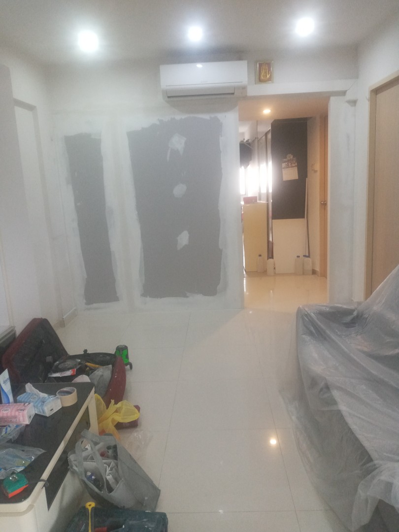 partition wall selling L box cove light, Home Services, Renovations on ...