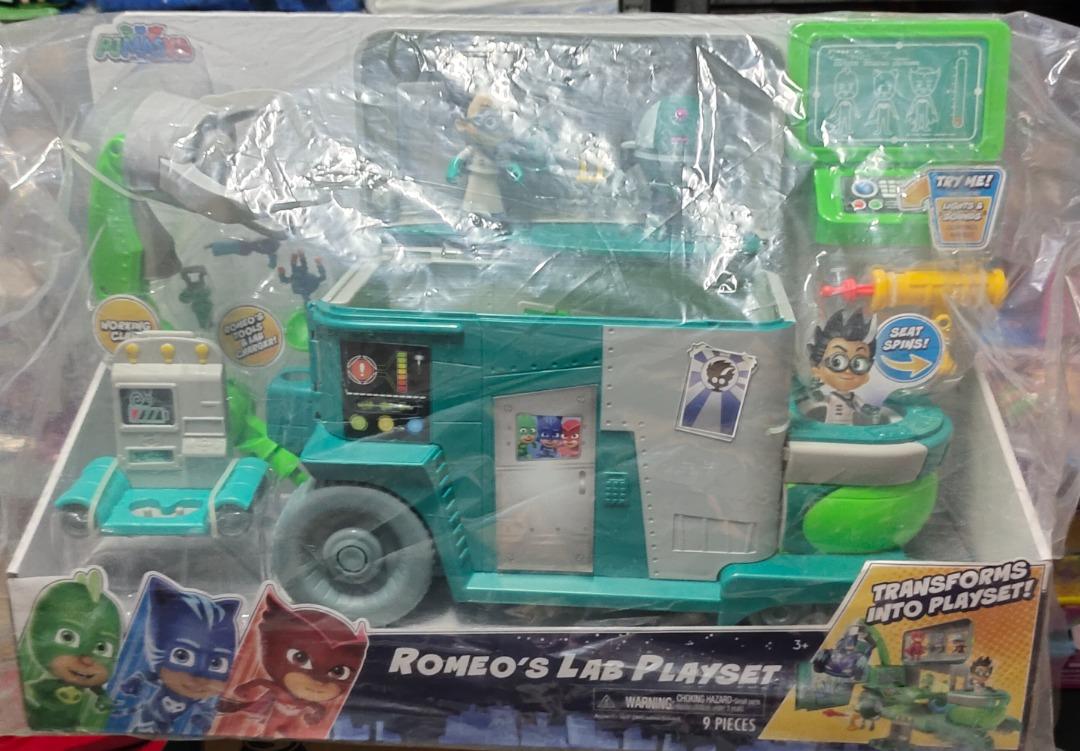 PJ Masks Romeo's Lab Playset, Hobbies & Toys, Toys & Games on Carousell
