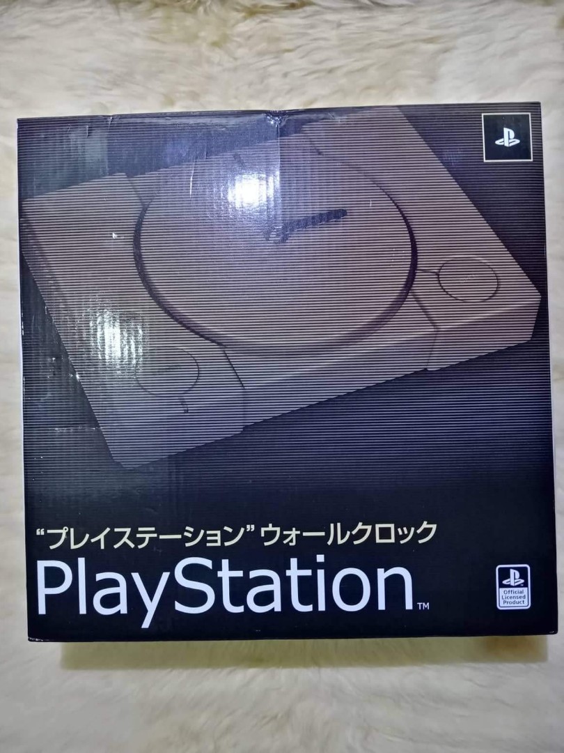 PLAYSTATION WALL CLOCK 1st Generation SONY Official Licensed Product by ...