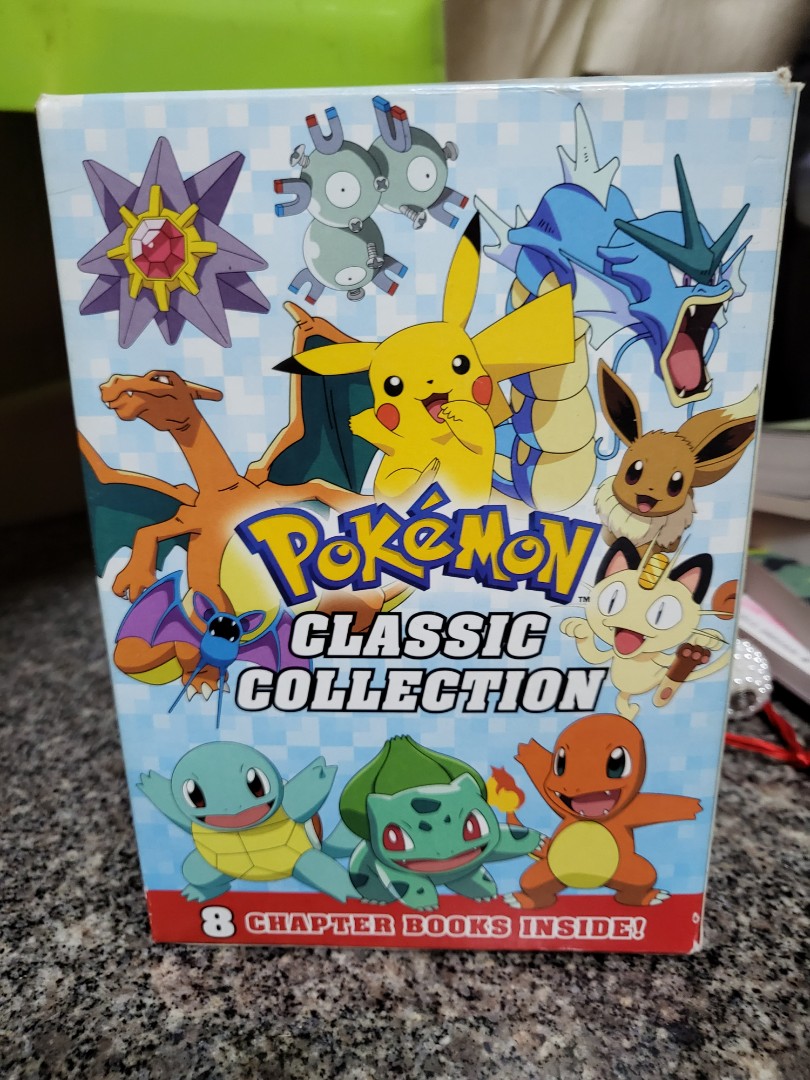 Pokemon Classic Collection Comics Boxset 比卡超 寶可夢卡通圖書 絕版, 興趣及遊戲, 書本 & 文具 ...